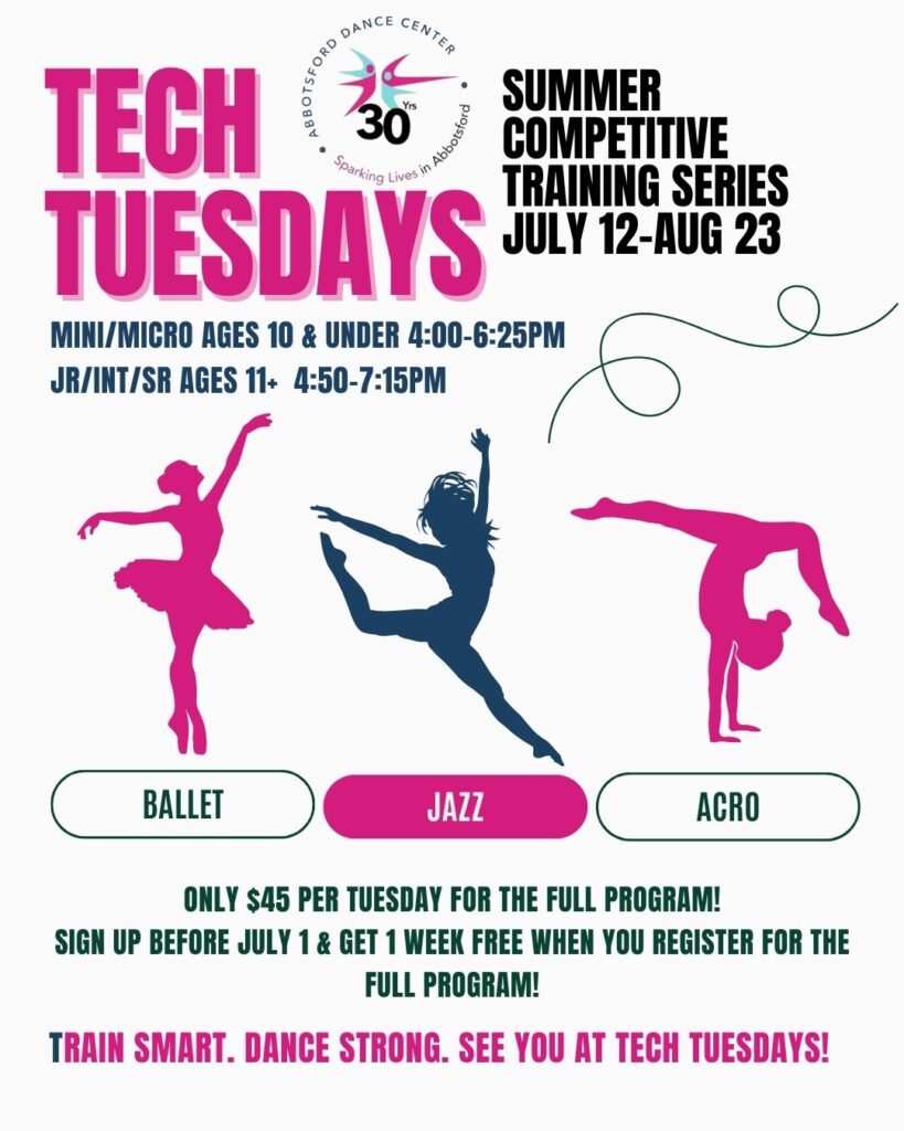 Tech Tuesdays - Abbotsford Dance Center